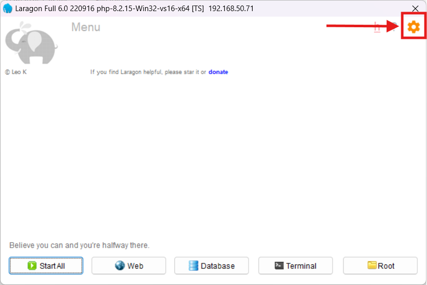 Panduan Update Versi PHP di Laragon